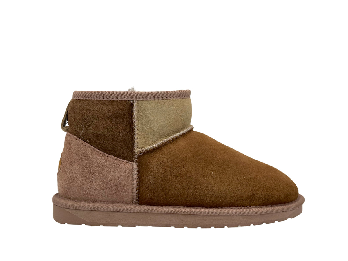 Emu Australia - Stinger Micro Patchwork (Chestnut) | Shaw Shoes