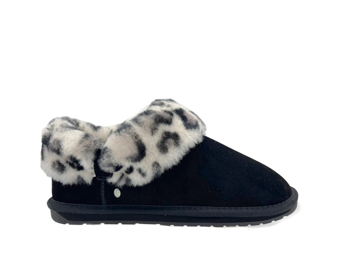 Emu Australia - Baia Bow (Black) | Shaw Shoes